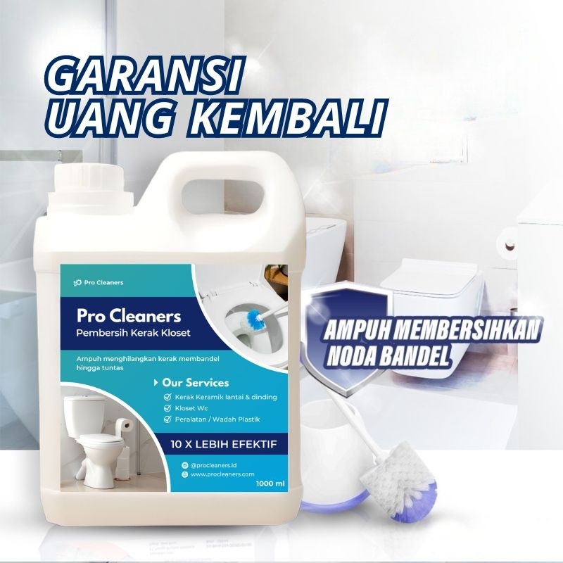 Jual Pro Cleaners Cairan Pembersih Kerak Keramik Kamar Mandi Dan Toilet ...