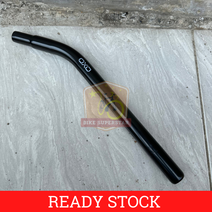 Jual Seatpost Bengkok Sepeda OXO Pen Cagak Tiang Sadel Sepeda 25,4 x 40 ...