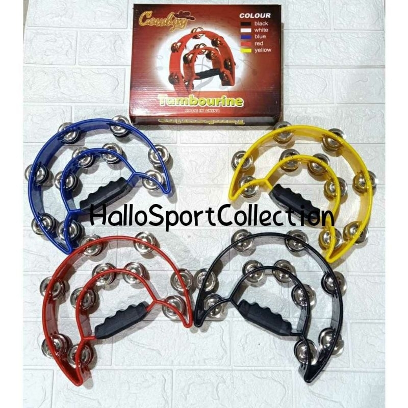 Jual Tamborin Cowboy Double Ring Kecrekan | Shopee Indonesia