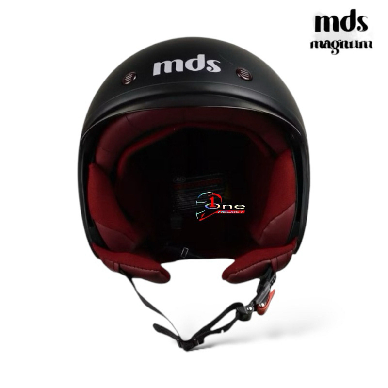 Jual Helm Mds Magnum Model Bogo Terbaru Kaca Hitam SNI | Shopee Indonesia