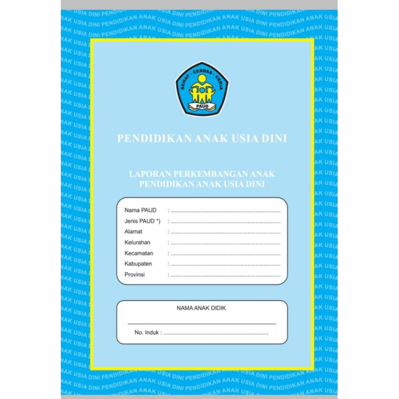 Jual Raport paud usia 2-6 th | Shopee Indonesia