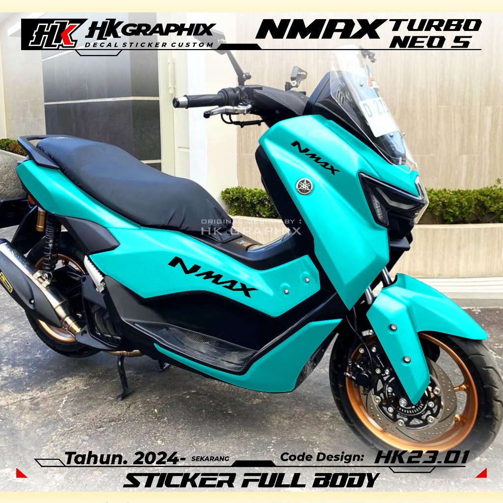Jual COD Decal Sticker Yamaha NMAX TURBO NEO S 155 Full Body 2024 2025 ...