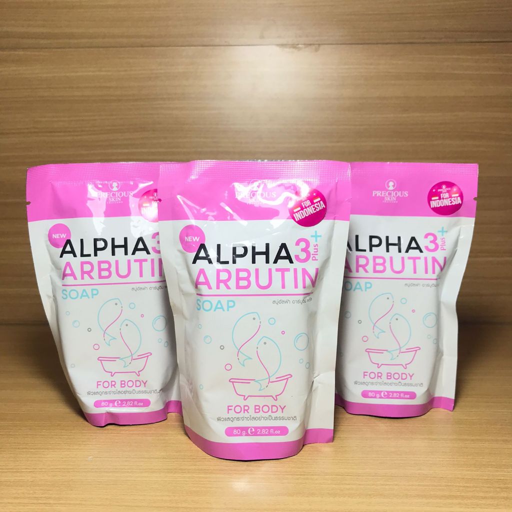 Jual Precious Skin Alpha Arbutin 3 Plus Collagen Whitening Soap Kemasan Lama / Sabun Pemutih ...