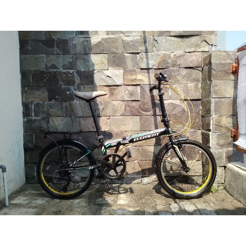 Jual SEPEDA LIPAT ELEMENT UK 20 INCH SPEED 6 SIAP PAKAI | Shopee Indonesia