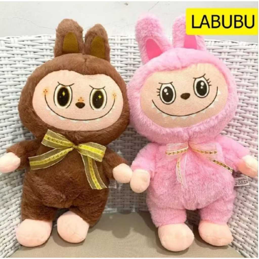 Jual Boneka Viral Labubu The Monster Tinggi 40cm | Boneka Murah Labubu ...