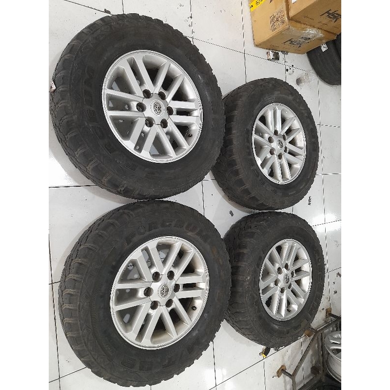Jual velg oem fortuner ring R17 pcd 6x139,7 pnp pajero hilux triton ...