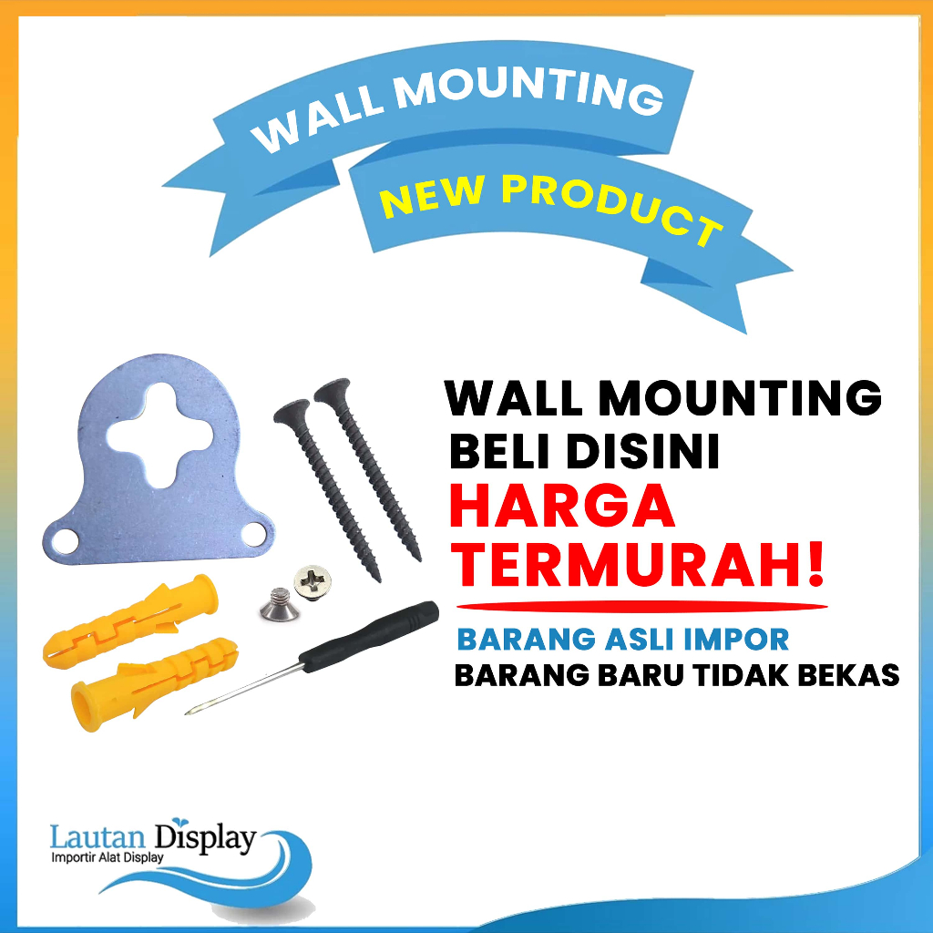 Jual Wall Mounting LED Slim Light Box Aksesoris Display Dinding Pasang ...