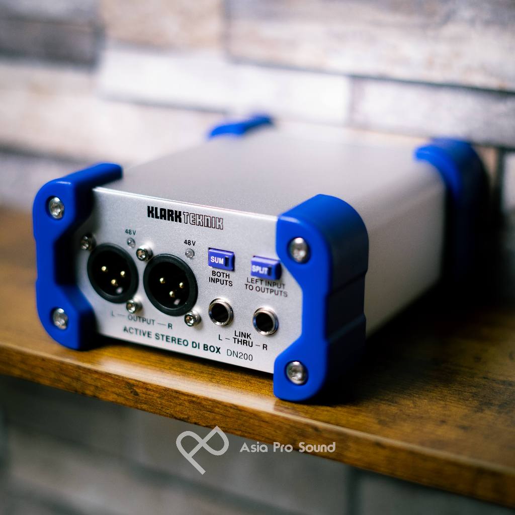 Jual Klark Teknik DN200 V2 / DN 200 V2 / DN-200 V2 Active Stereo DI Box ...