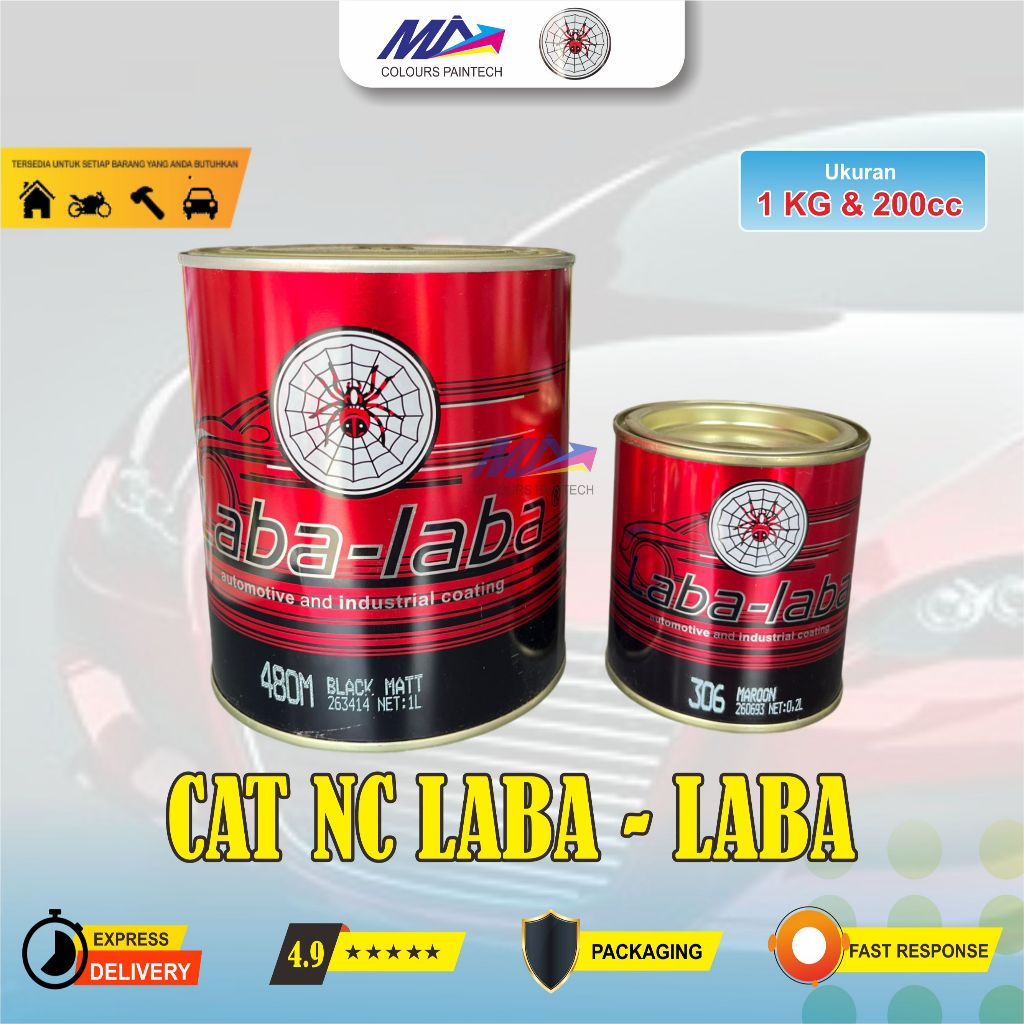 Jual CAT NC LABA-LABA 1 KG SETARA TOP COLOURS BEST SELLER | Shopee ...