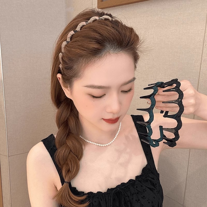 Jual Bando Sirkam Wanita Fashion Korea Headband Gerigi Aksesoris Bondu ...