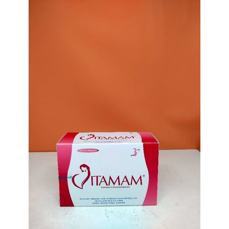 Jual VITAMAM 3 BOX 32 KAPSUL VITAMIN IBU HAMIL | Shopee Indonesia