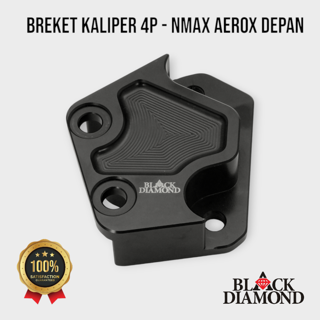 Jual Black Diamond - Breket Kaliper Depan Axial 4P NMAX AEROX Disc 260 ...
