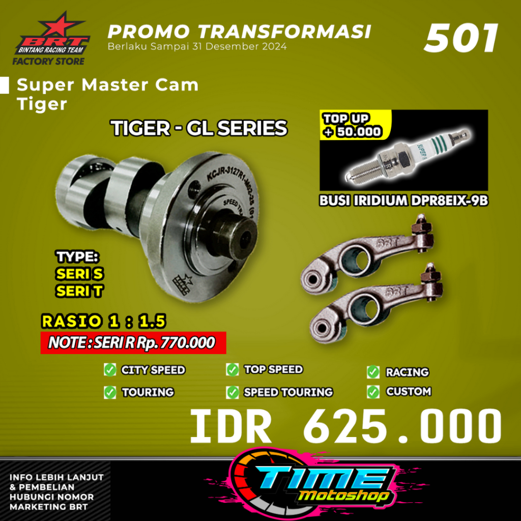 Jual NOKEN AS RRA BRT GEN 1 TIGER GL PRO MAX MEGAPRO CB GENERASI 1 ...