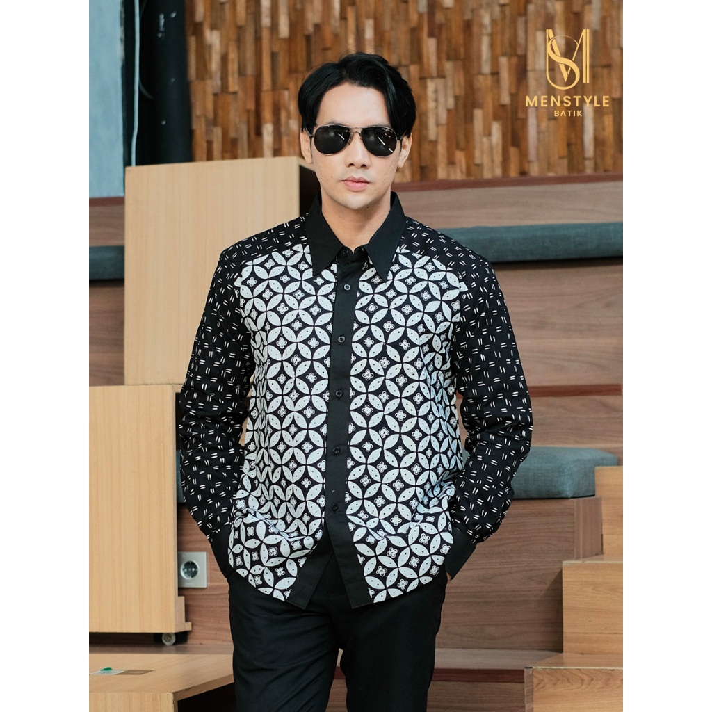 Jual Menstyle Batik - Desain By Leny Rafael Kemeja Advaya Series Lengan ...