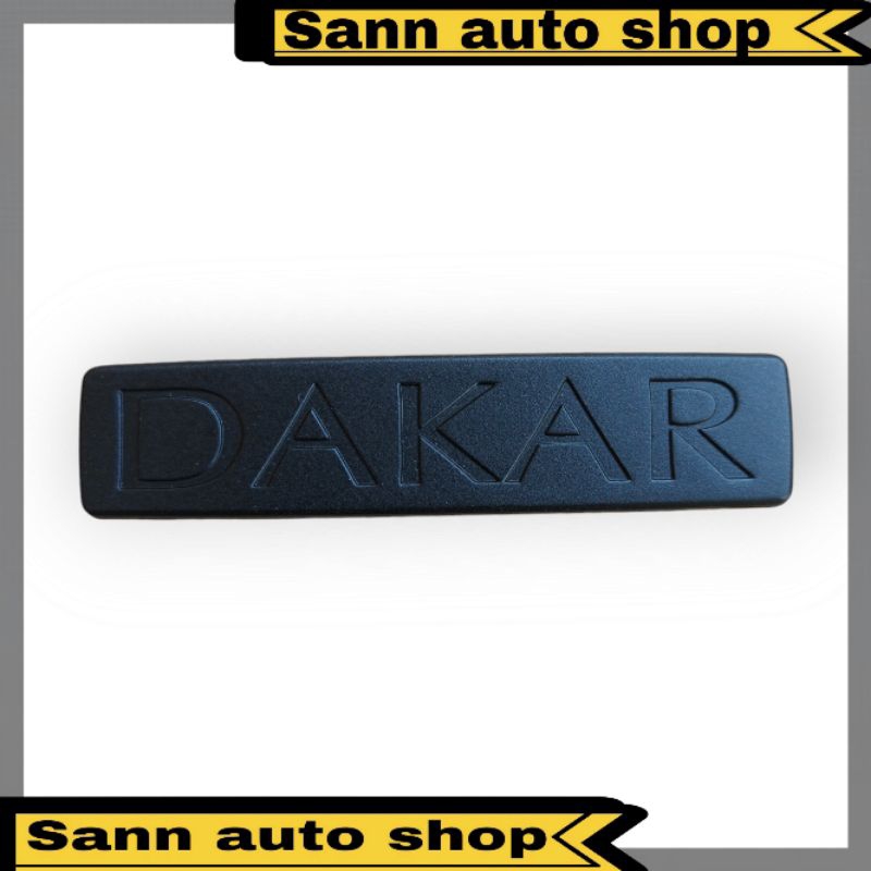 Jual Emblem Tulisan Dakar Original Pajero Sport / Logo Emblem Bagasi ...