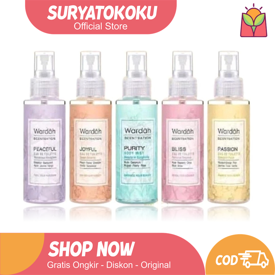 Jual Wardah Scentsation Body Mist 100 ml - Parfum Wanita Wangi Tahan ...