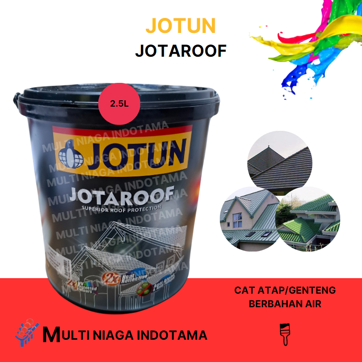 Jual JOTUN JOTAROOF [2.5L/3.5KG] / CAT GENTENG / SUPERIOR ROOF PROTECTION | Shopee Indonesia