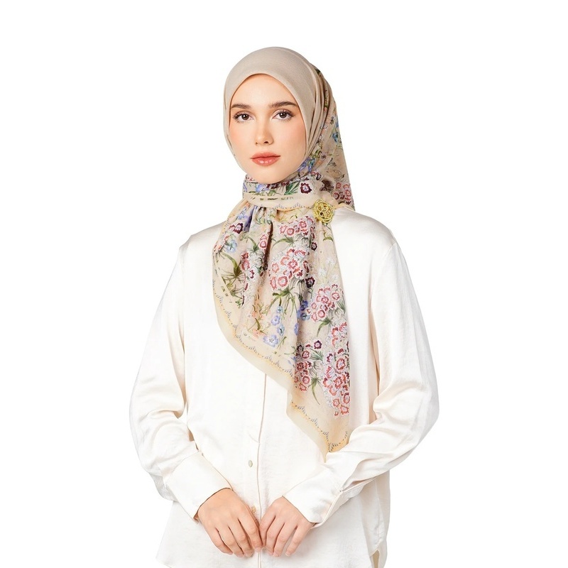 Jual Nada Puspita - La Dolce Vita Series - Custard / Hijab Motif ...