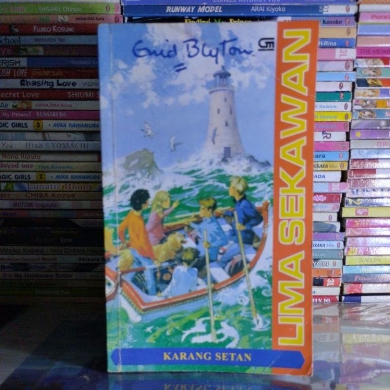 Jual BUKU BACAAN LIMA SEKAWAN KARANG SETAN | Shopee Indonesia