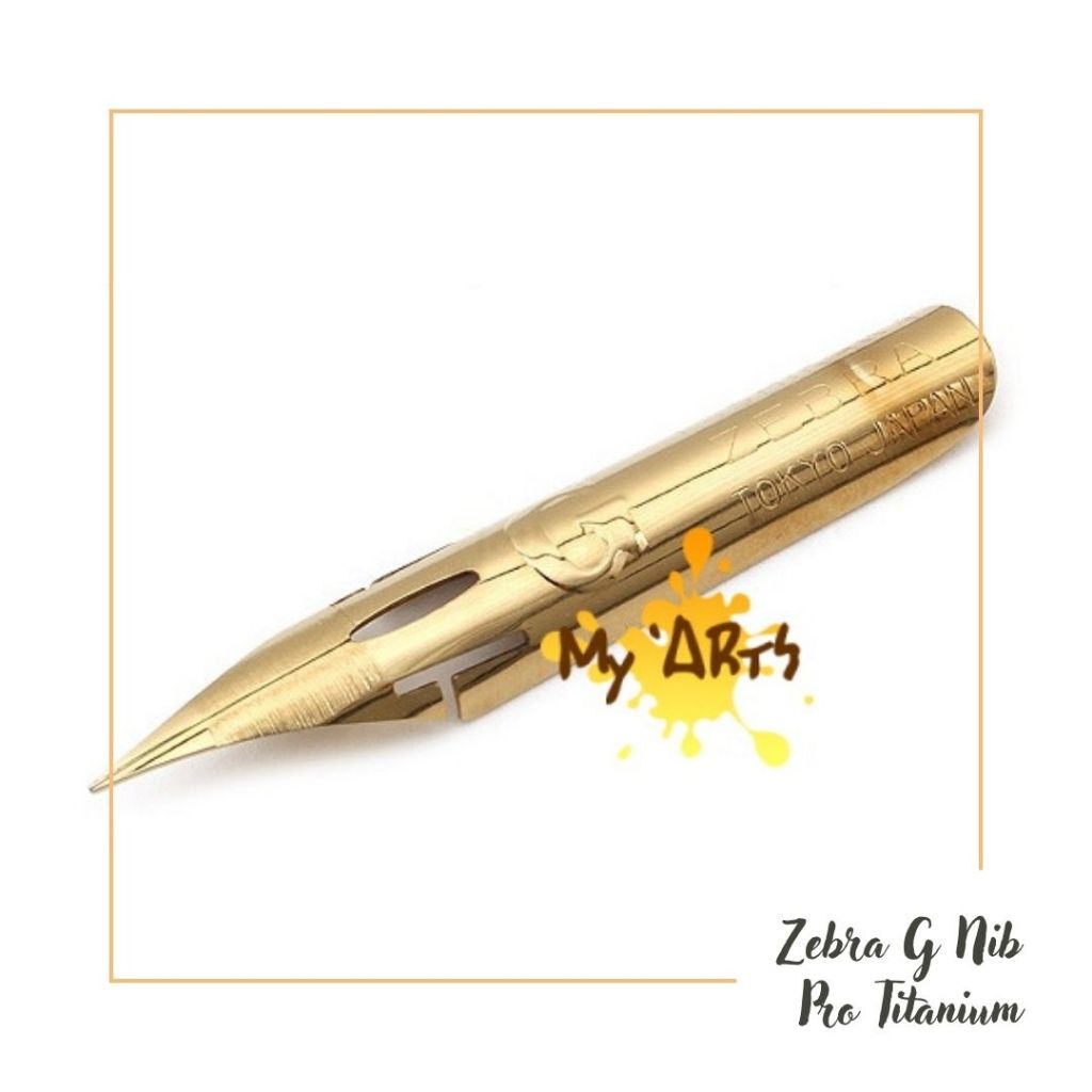 Jual Zebra G Pro Nib Titanium Premium Quality SATUAN Mata Pena Dip Pen ...