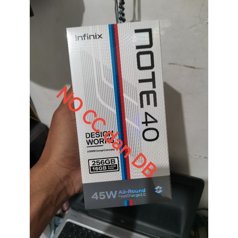 Jual infinix note 40 8/256 BMW spesial racing NOREPACK | Shopee Indonesia