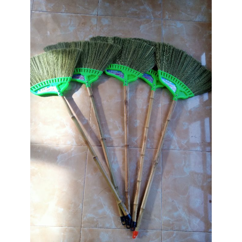 Jual SAPU LANTAI/SAPU RAYUNG/MURAH/GAGANG BAMBU AWET | Shopee Indonesia