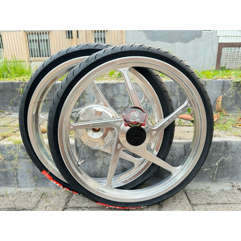 Jual VELG RACING RING 17 BADBOY CRHOME VARIO 110 BEAT SCOOPY GENIO ...