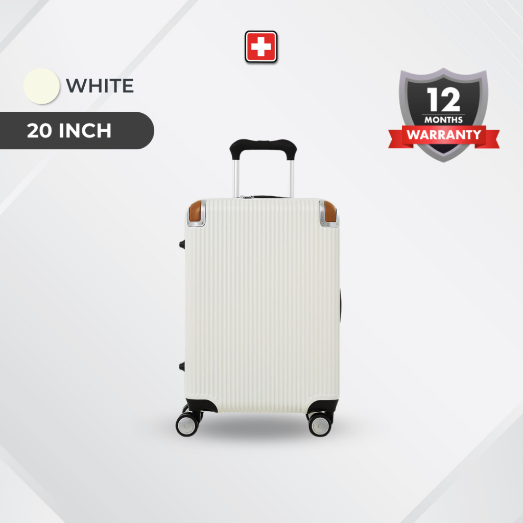 Jual Swiss Military Koper Zeneba White - Koper Kabn 20 inch | Shopee ...