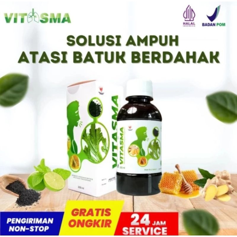 Jual vitasma - madu herbal asma-sesak nafas-tbc | Shopee Indonesia