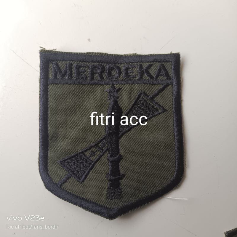 Jual BET BORDIR LOGO LAMBANG BAJU PDL PDH KODAM XIII/MDK MERDEKA LOGO ...