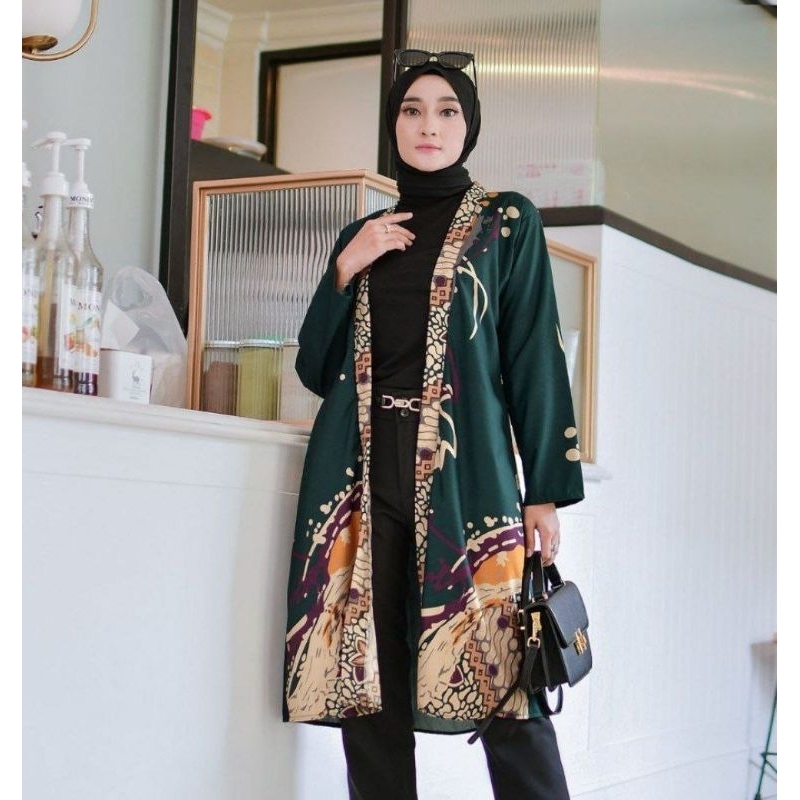 Jual Outer Batik Wanita Modern – Elegan & Stylish – Cocok untuk Kerja ...