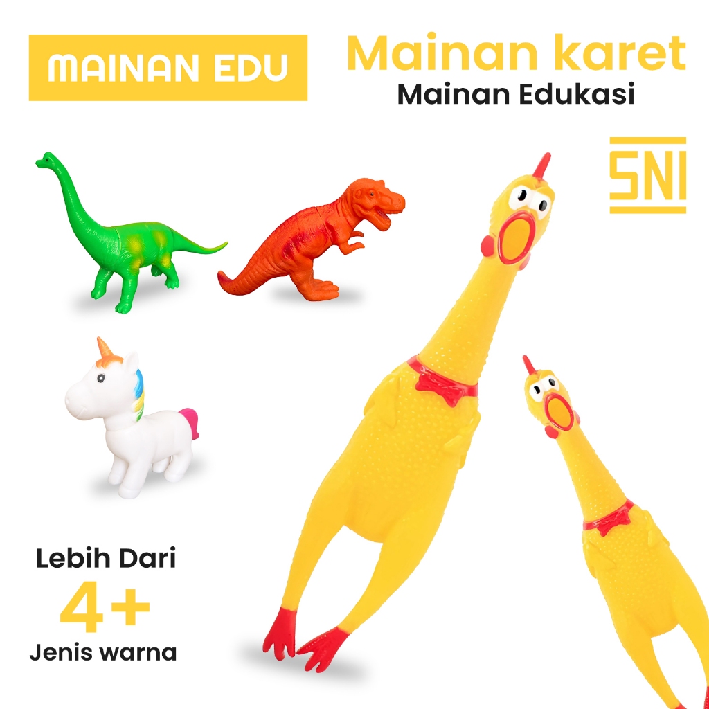 Jual Mainan Karet Bunyi Untuk Anak Bahan Aman | Shopee Indonesia