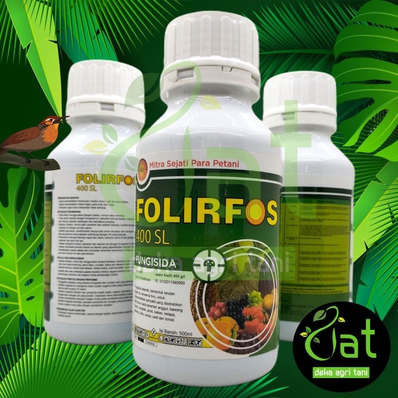 Jual PROMO FUNGISIDA FOLIRFOS 400SL 500ML bahan aktif Asam fosfit 400 g ...