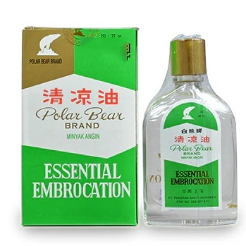 Jual POLAR BEAR BRAND ESSENTIAL EMBROCATION 27 ML / MINYAK ANGIN POLAR ...