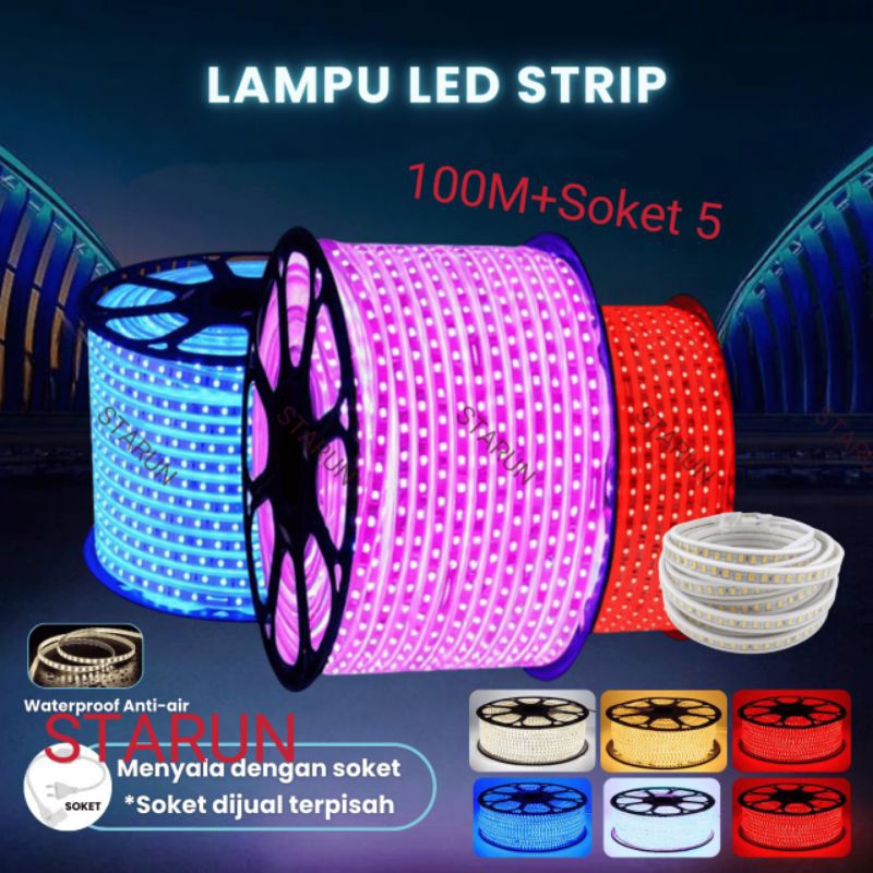 Jual LED STRIP LAMPU STRIP lampu RAMADHAM idul fitri SMD AC 220V Lampu ...
