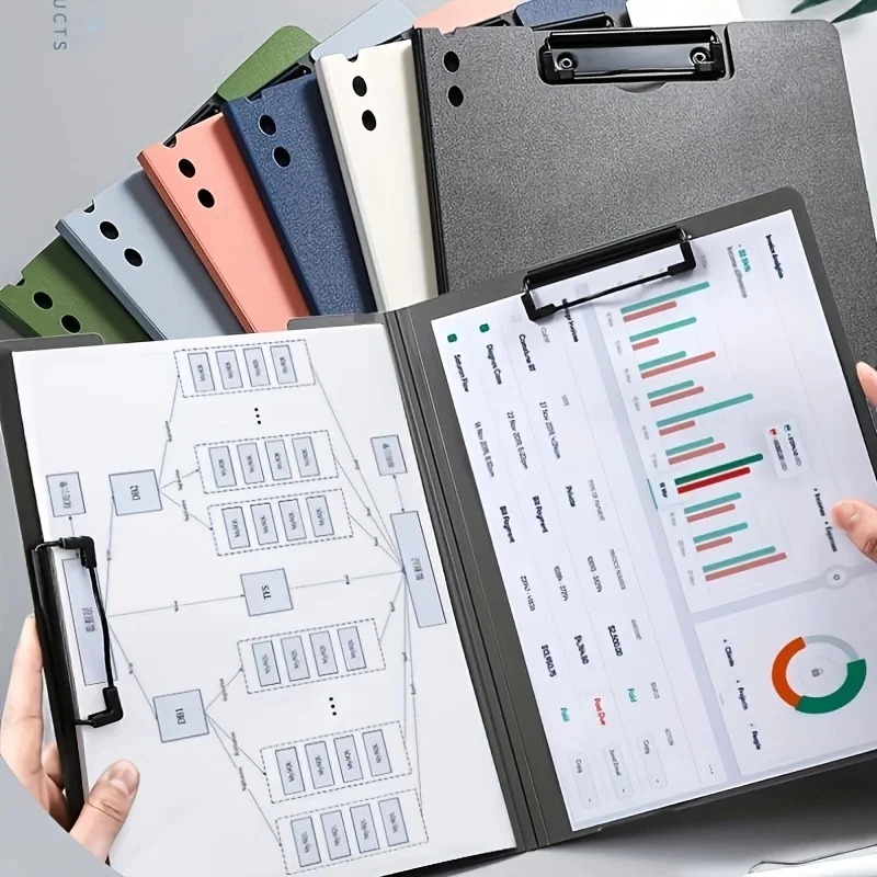 Jual Map kertas wadah jepitan penyimpanan dokumen /map organizer A4 ...