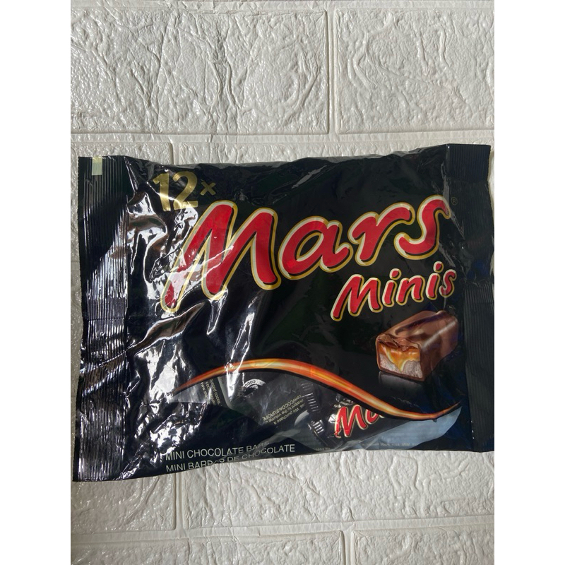 Jual Mars minis 12x mini chocolate bars import | Shopee Indonesia