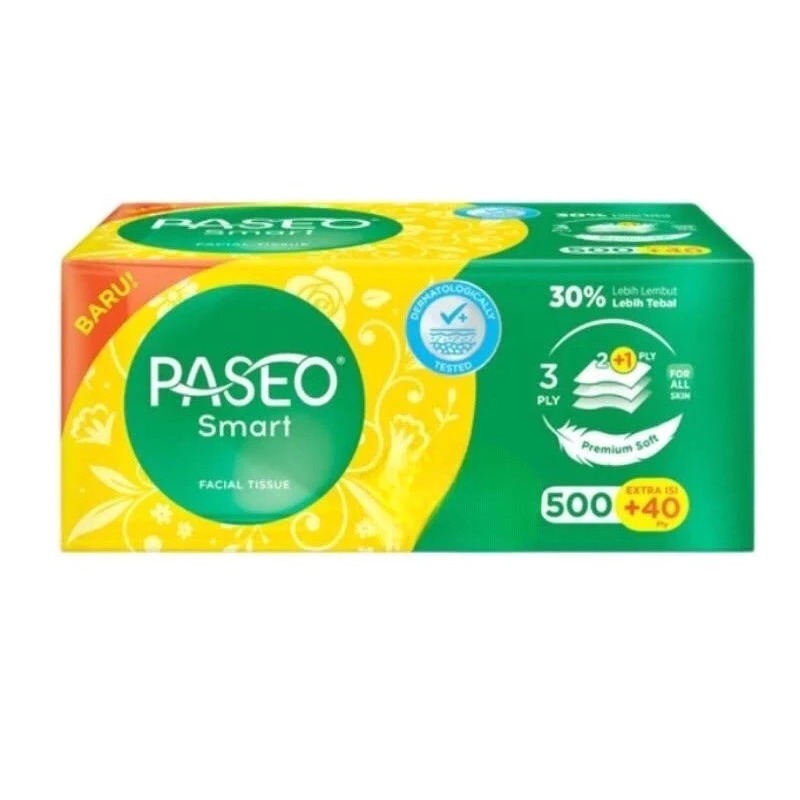 Jual Tissue PASEO Smart / Paseo Smart 250 sheet 200 sheet / PASEO GO ...