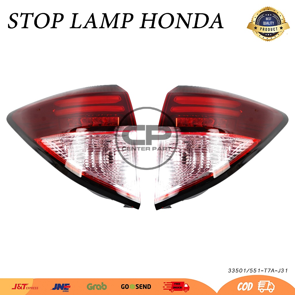 Jual Stop Lamp Tail Lamp Lampu Belakang Honda Hrv 2015 2016 2017 2018 ...