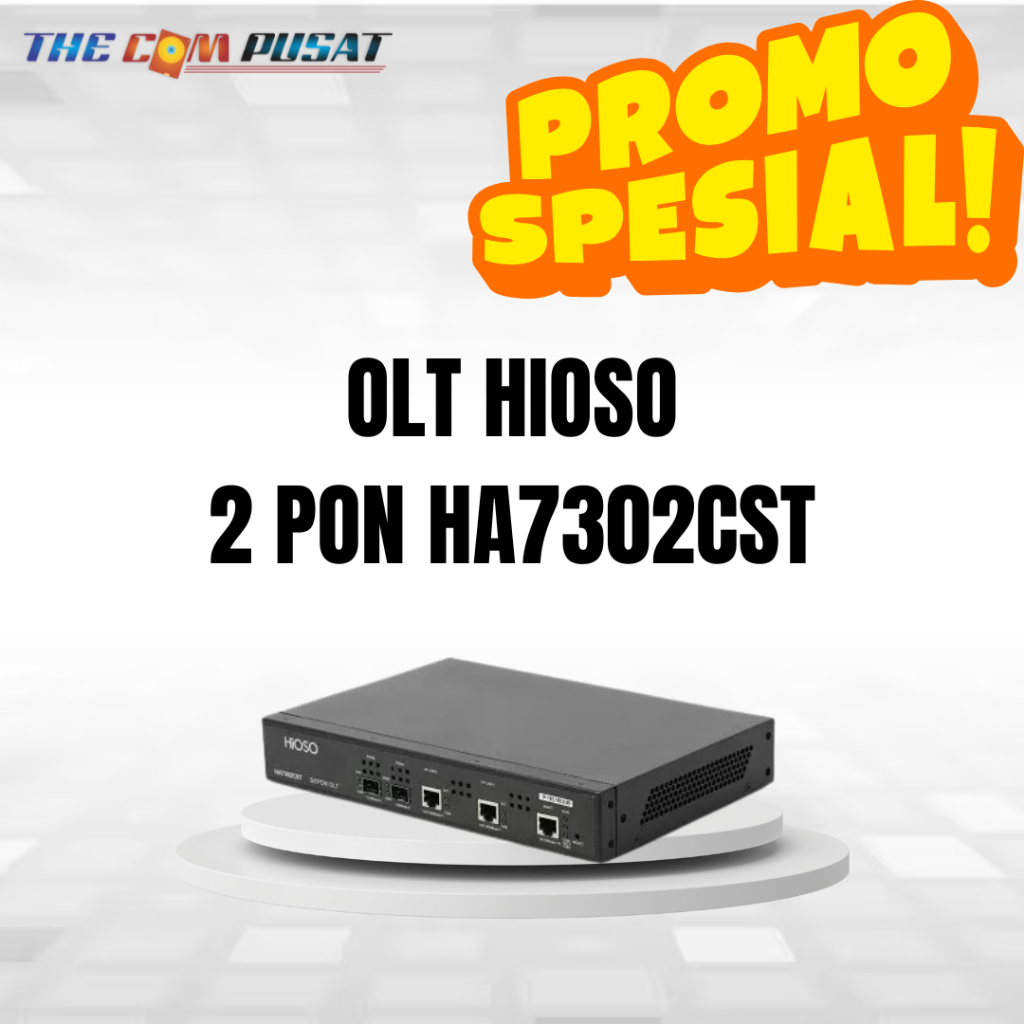 Jual HIOSO HA7302CS EPON OLT 2PON EPON OLT 2SFP PON ports - AC | Shopee ...