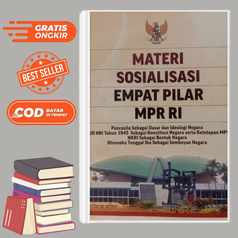 Jual Buku MATERI SOSIALISASI EMPAT PILAR MPR RI Pancasila Sebagai Dasar Dan Ideologi Negara ...