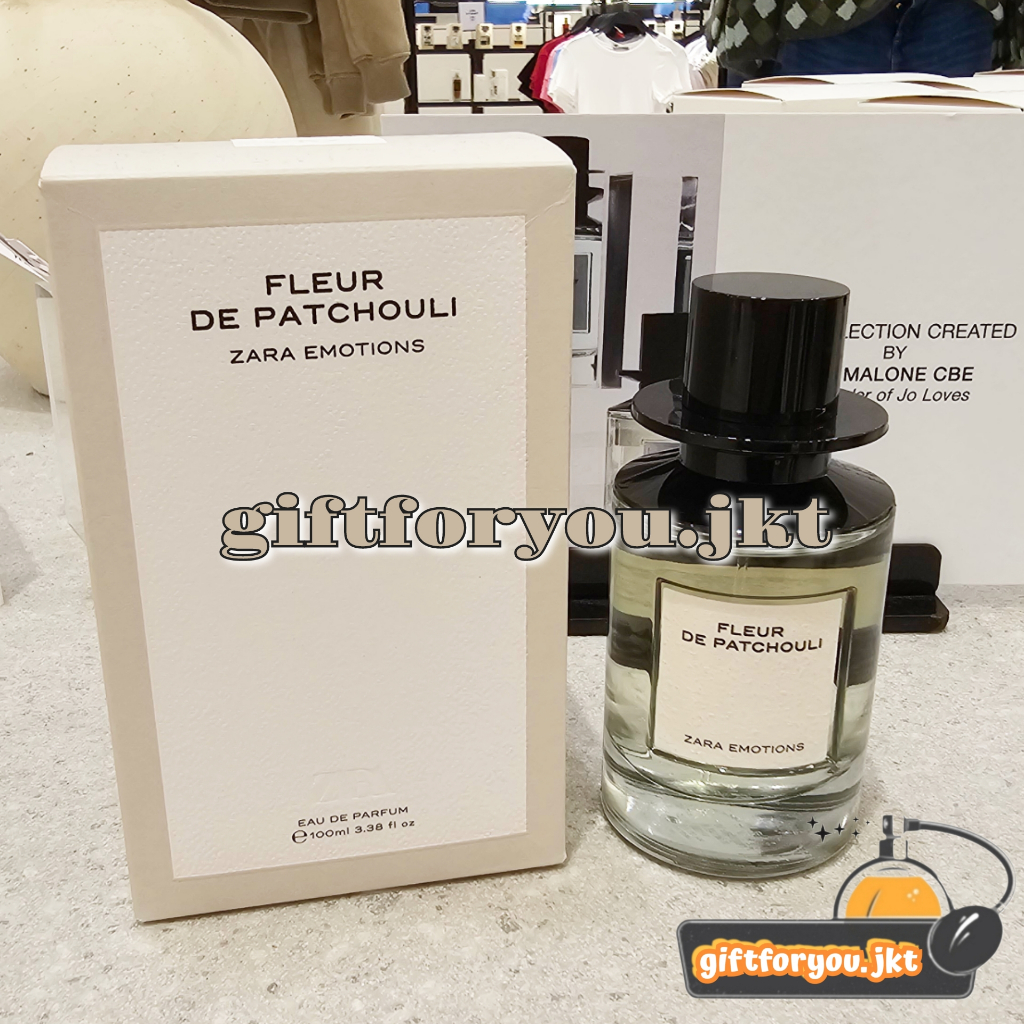 Jual Parfum Zara Fleur De Patchouli Zara Emotions × Jo Malone Parfum ...