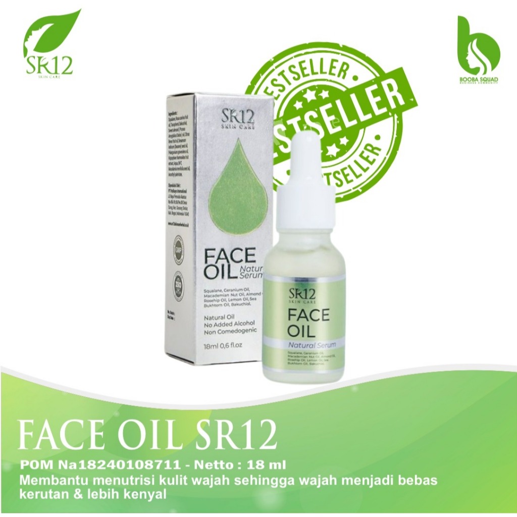 Jual FACE OIL SERUM SR12 / 100% NATURAL OIL SEBAGAI ANTI AGING | Shopee ...