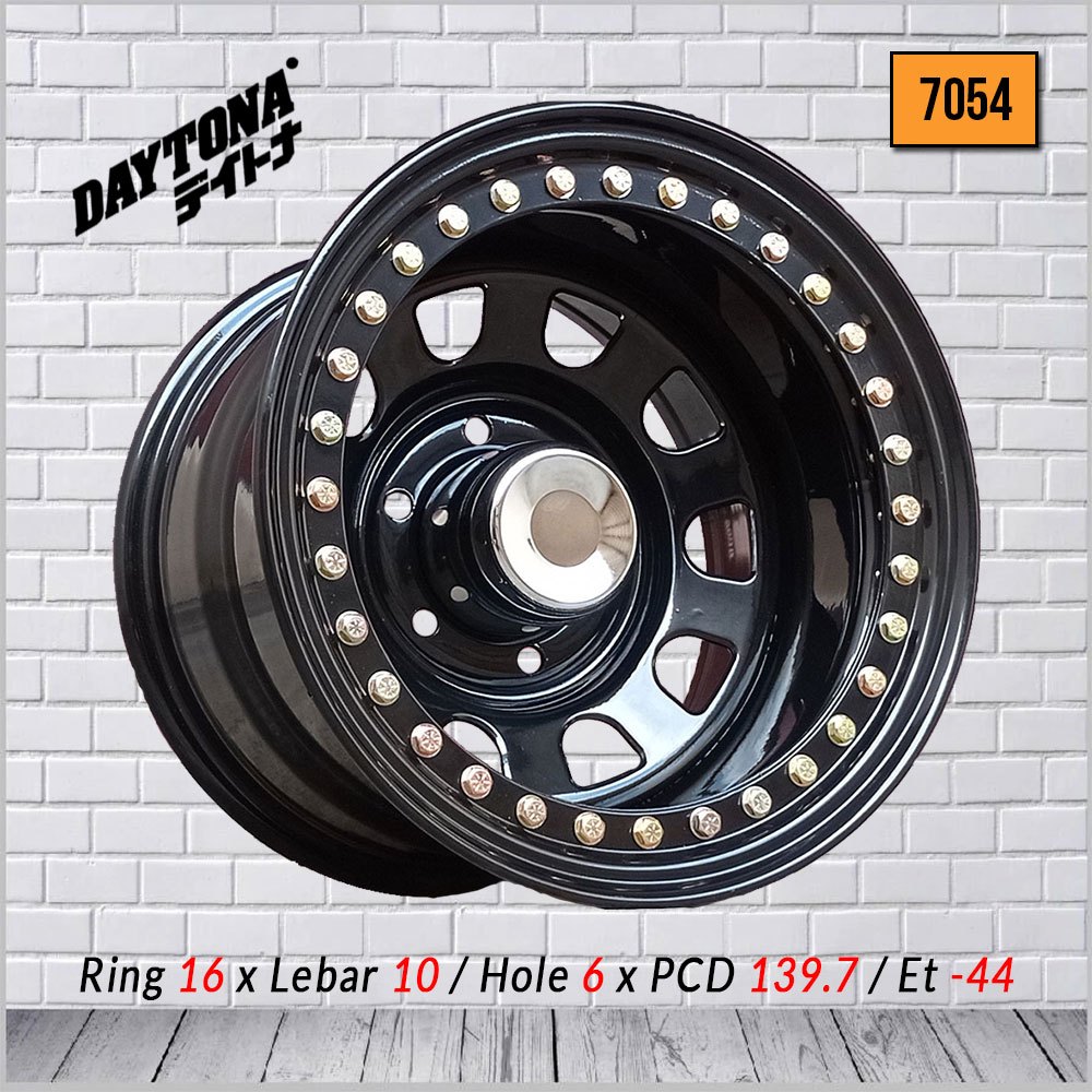 Jual Velg Mobil DAYTONA BEADLOCK Besi Offroad Baut 6x139.7 Ring 16 ...