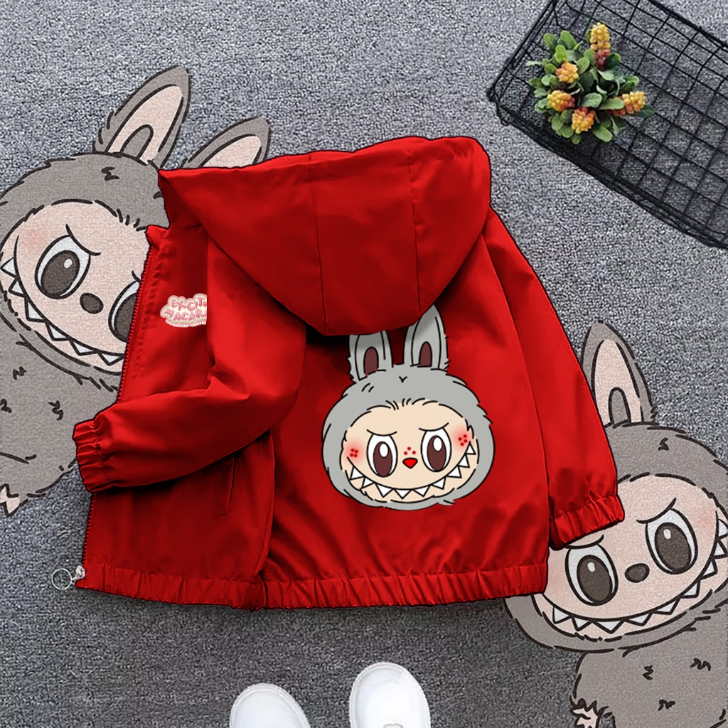 Jual JAKET ANAK LABUBU CEWEK COWOK/JAKET PARASUT MUSIM DINGIN ANAK ...