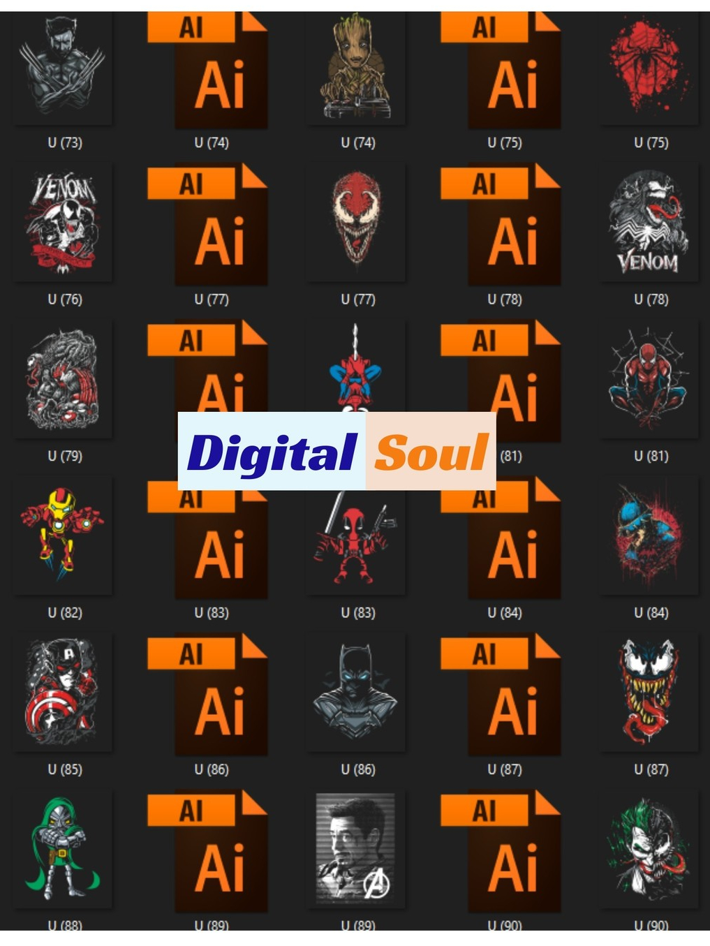 Jual NEW ANIME DESIGN BUNDLE. 90% VECTOR atau PSD. EDITABLE. ANIME ...