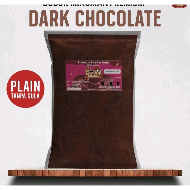 Jual Bubuk Coklat Premium 1Kg Murni Tanpa Gula / Powder Es Coklat Viral ...