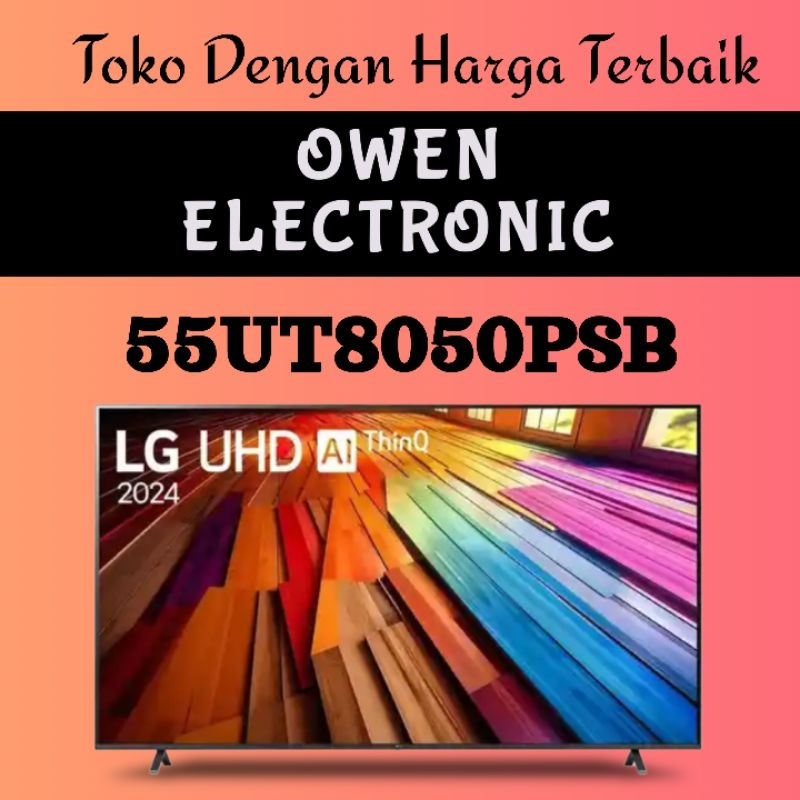 Jual LG 55 inch 4K UHD SMART TV 55UT8050PSB | Shopee Indonesia