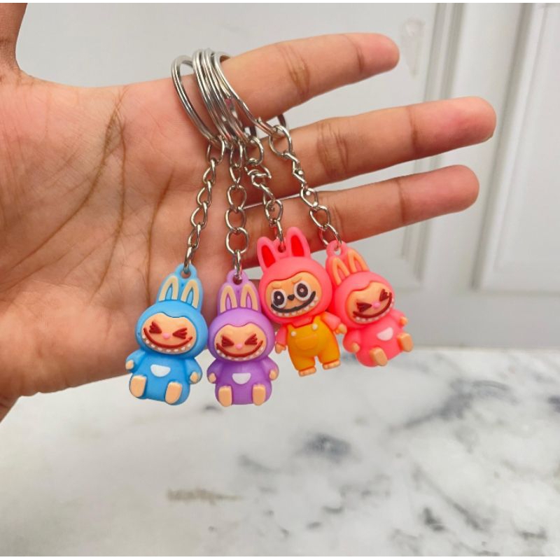 Jual Gantungan Kunci Mini Labubu Ganci Monster Labubu Viral Kekinian ...
