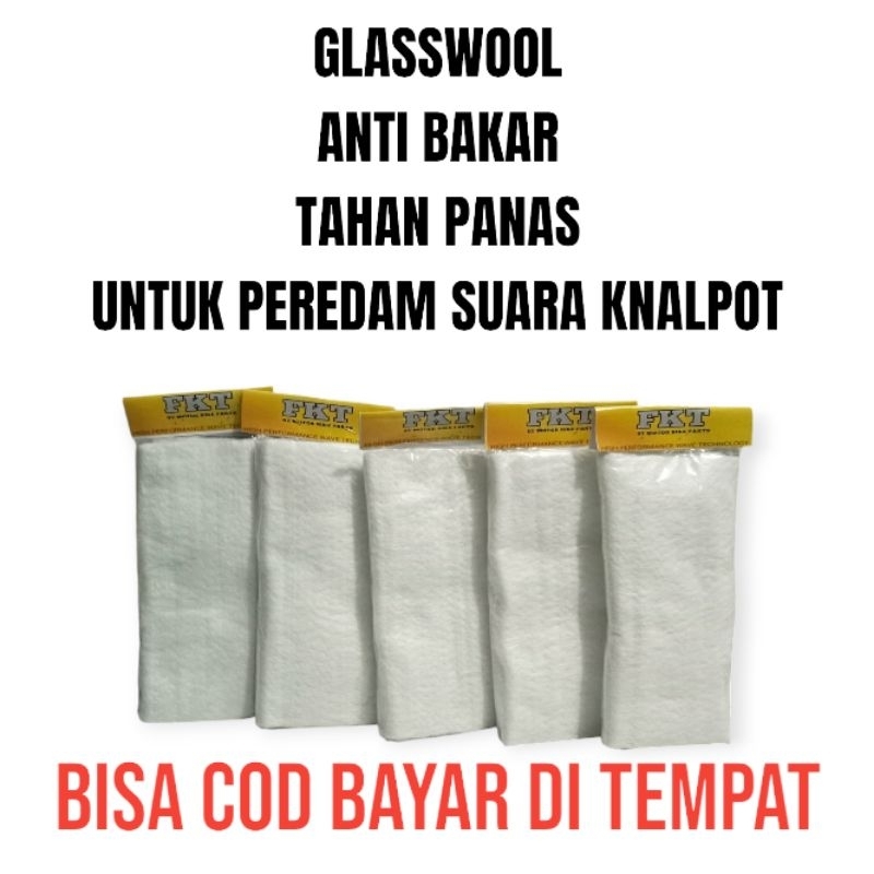 Jual cuci gudang glasswool knalpot anti bakar tahan panas, gasbul ...